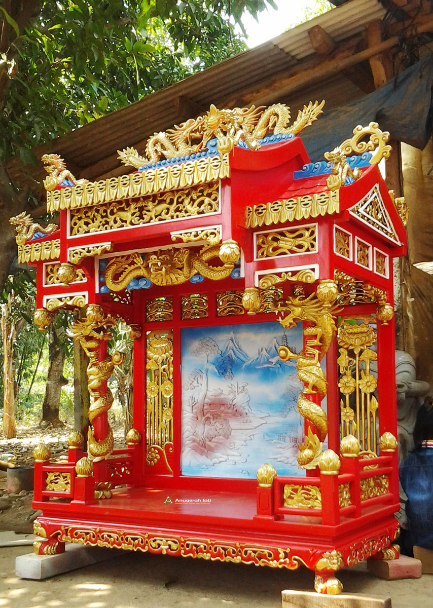 Meja Altar Naga - Anugerah Jati Furniture