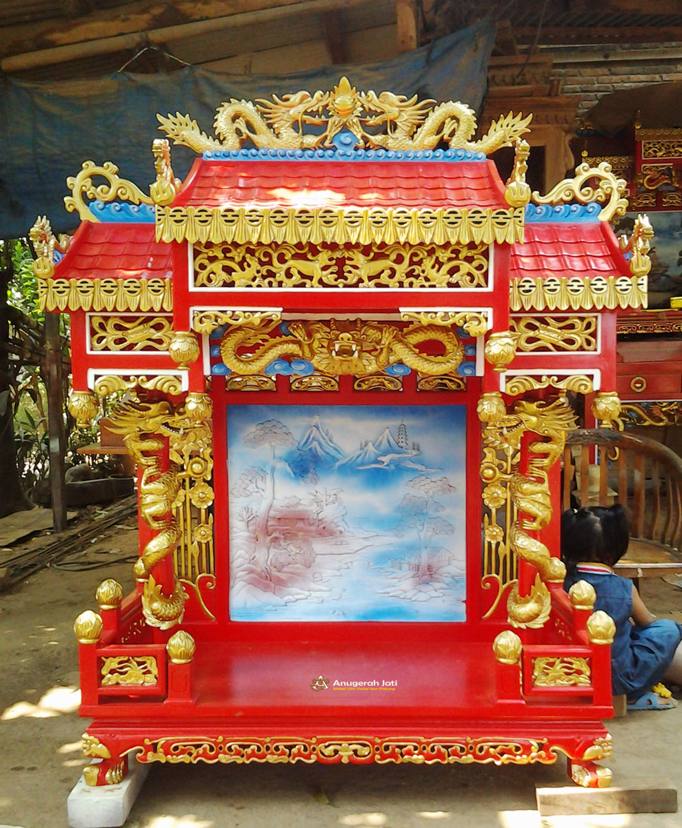 Meja Altar Naga - Anugerah Jati Furniture