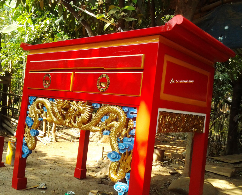 Meja Altar Naga - Anugerah Jati Furniture